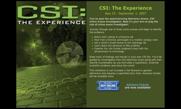 CSI Museum Project Exhibits the Latest in Forensics – Law Officer