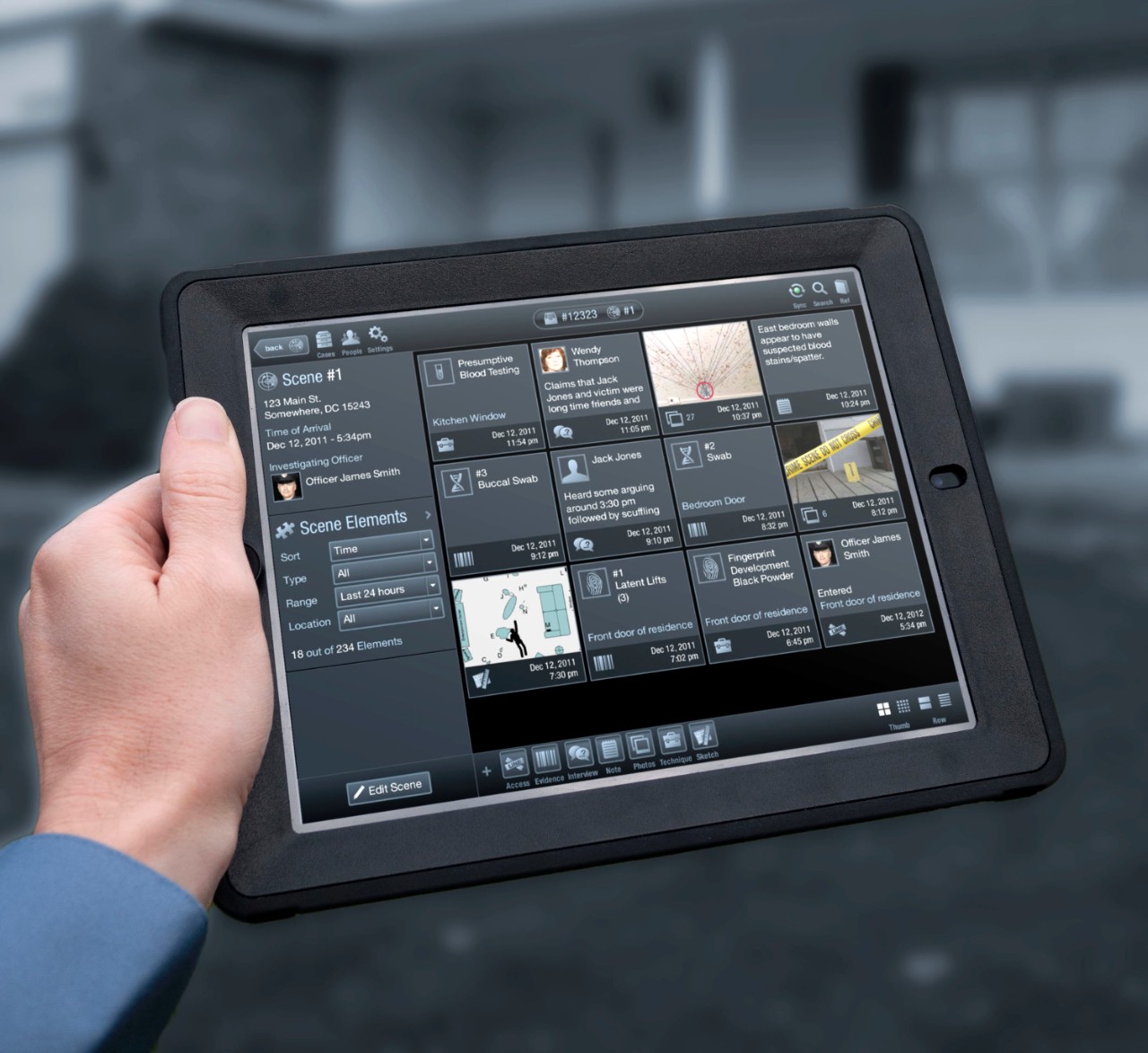 Organizing Advanced Technologies into Law Enforcement - Law Officer