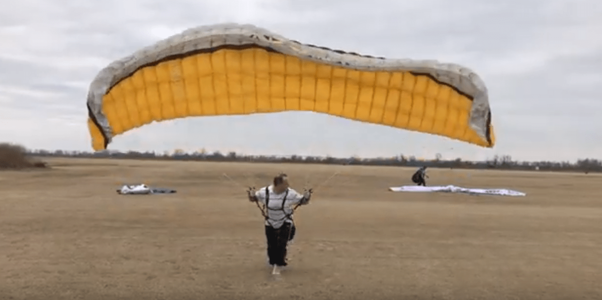 Police Officer Shares Passion For Paragliding - Law Officer