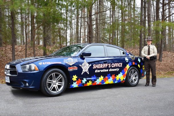 Sheriff’s Patrol Car Highlights Autism Awareness – Law Officer