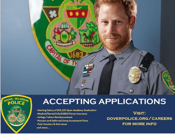 Dover Police Has ‘Royal Opportunity’ For Prospective Officers – Law Officer