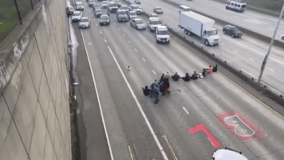 Seattle BLM protesters arrested blocking freeway on MLK Day – Law Officer