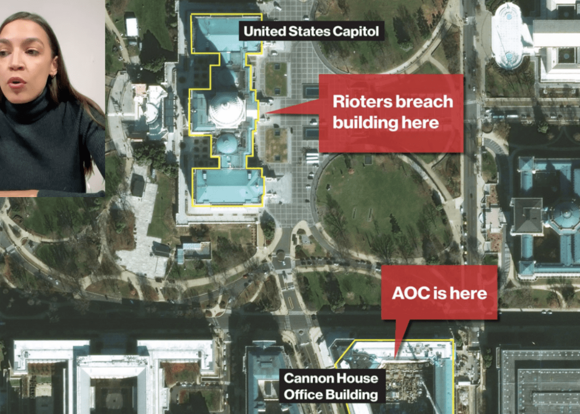 AOC’s dramatic hyperbole of her ‘very close encounter’ with danger is ...