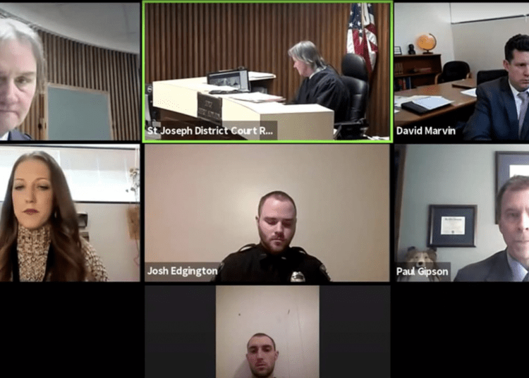 Michigan prosecutor catches domestic violence defendant at victim’s ...