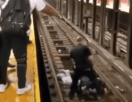 NYPD officer saves man who fell on subway tracks moments before train arrives – Law Officer