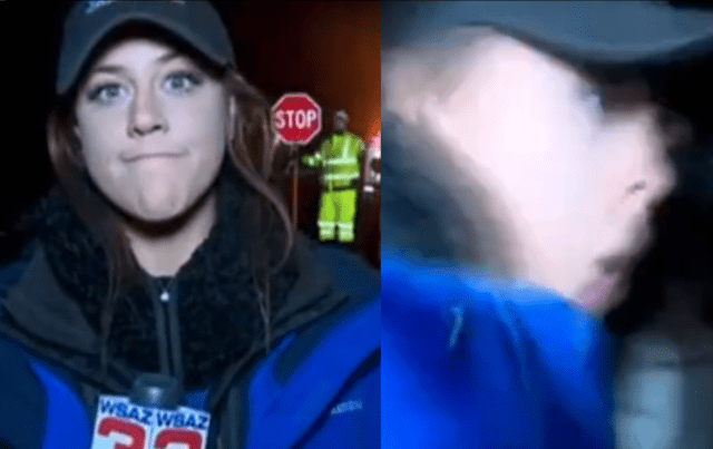 Reporter struck by car during live TV broadcast - Law Officer