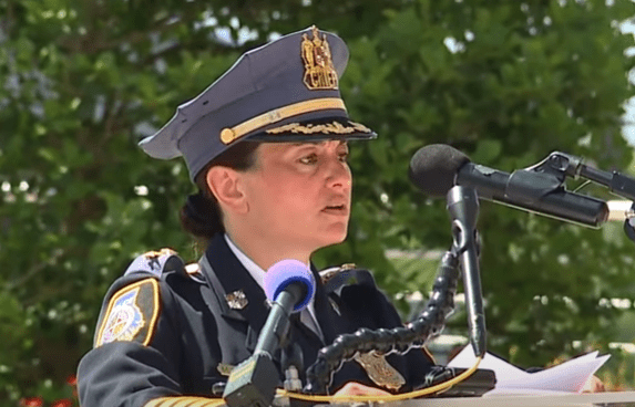 Baltimore County Police Chief Melissa Hyatt votes to end basic officer ...