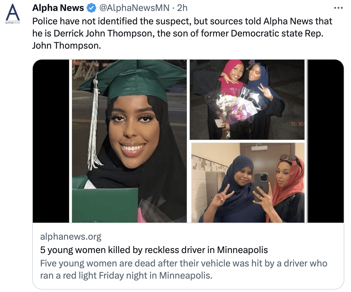 After Minneapolis bans traffic stops, 5 die after suspect runs red ...
