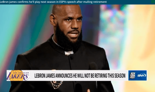 Former ESPN anchor displaying law enforcement patches during show says ...