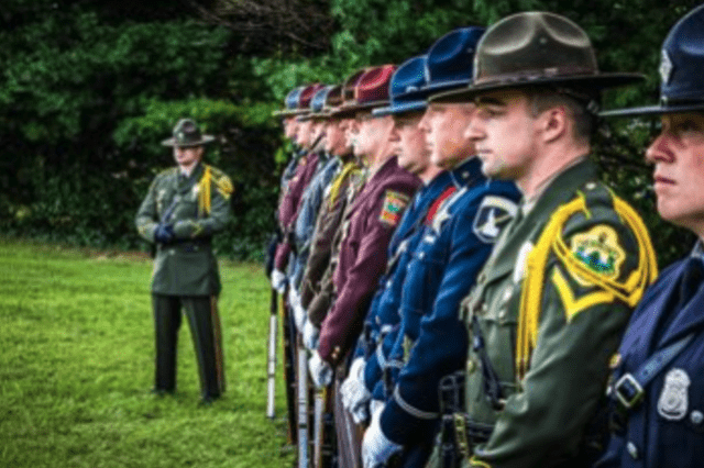 Troopers Brimming with Bravery - Law Officer