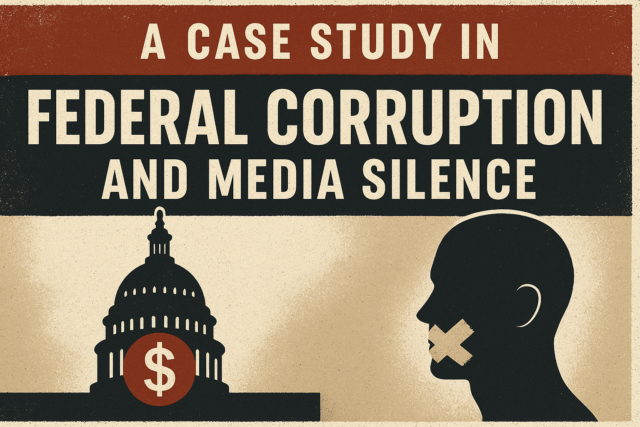 A Case Study in Federal Corruption and Media Silence – Law Officer