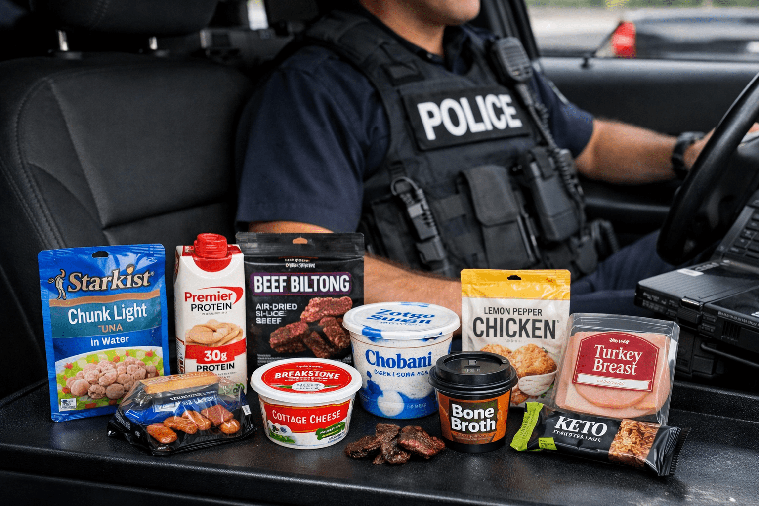 Snacks for Police Officers: Low-Fat, High-Protein, Low-Carb Convenience ...